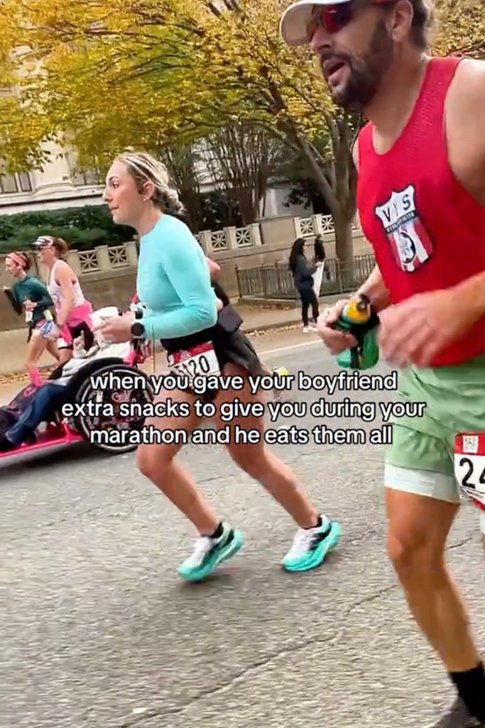 Man ruins his girlfriend’s marathon by eating her snacks - The Loaded Gunn